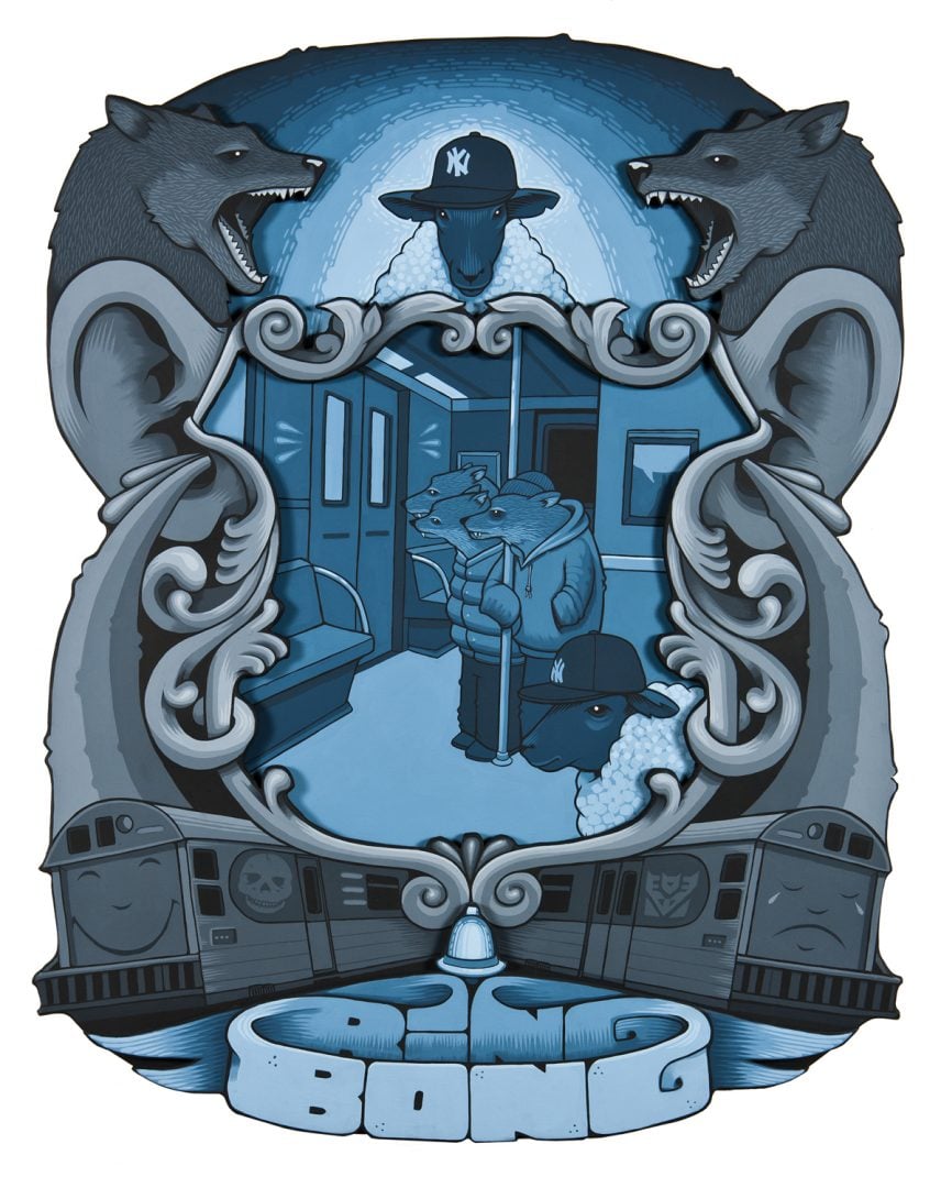 Le illustrazioni dello skater e street artist Jeremy Fish | Collater.al