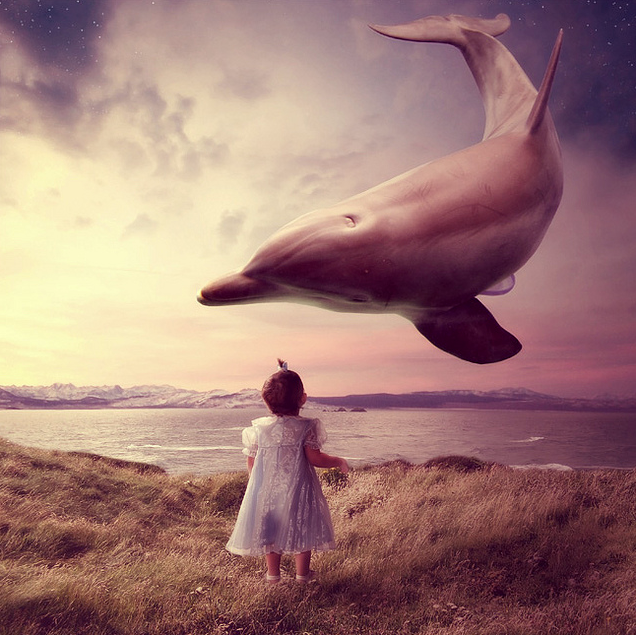Anja Stiegler - Fotografa surrealista tedesca del sogno