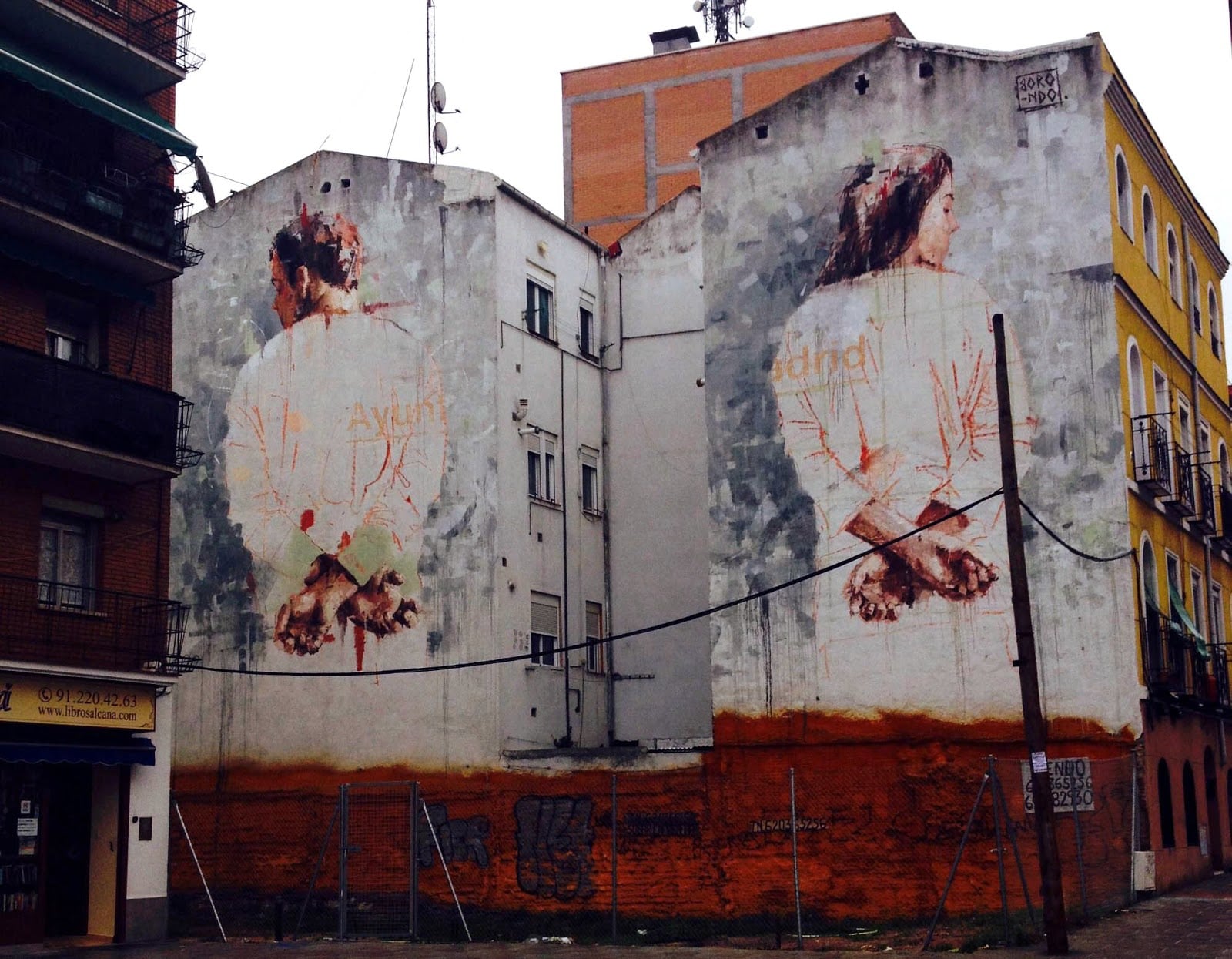 The Expressionist Street Art of Borondo