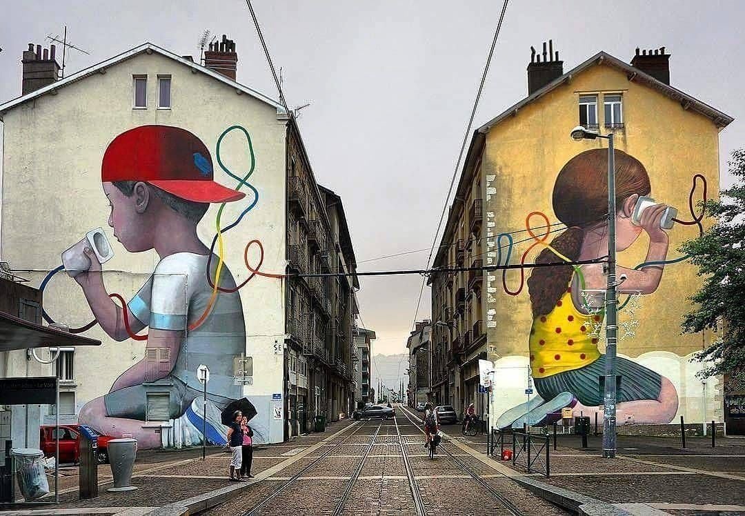 Le diversità sociali nella street art di Julien Malland aka Seth ...
