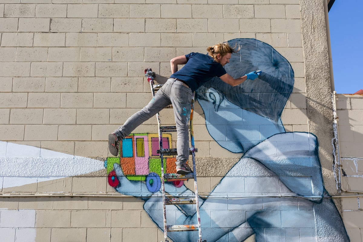 Le diversità sociali nella street art di Julien Malland aka Seth ...