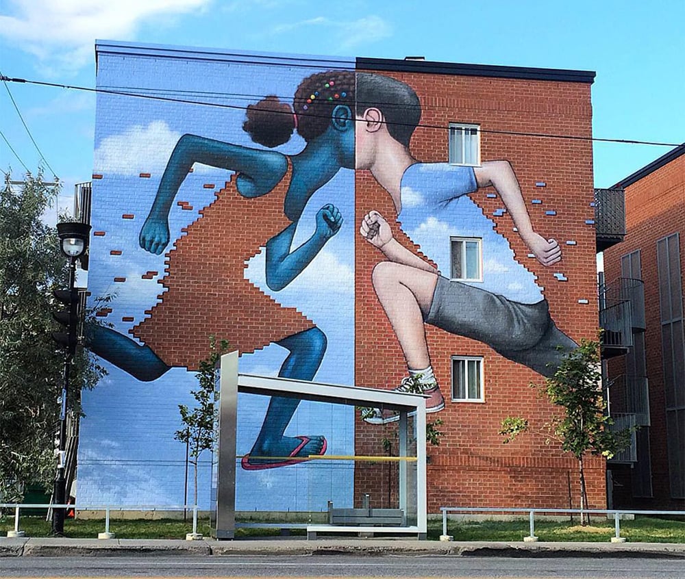 Le diversità sociali nella street art di Julien Malland aka Seth ...