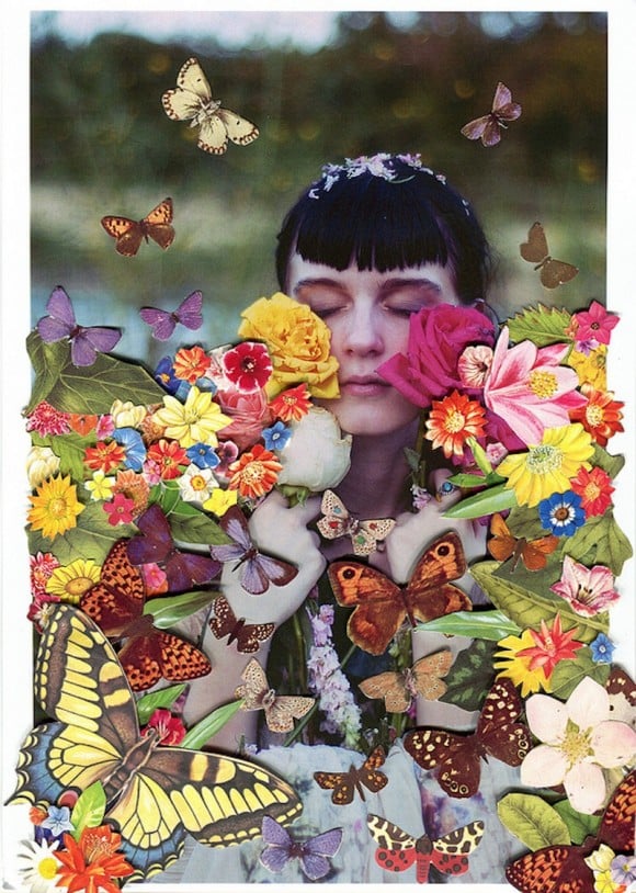 Ben Lewis Giles - Collage floreali