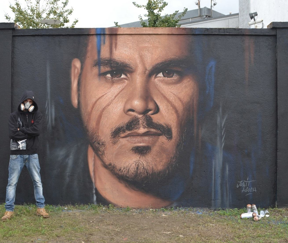 I graffiti iper realistici dell'artista Jorit Agoch | Collater.al