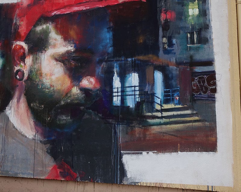 The Painterly Street Art of Sebas Velasco | Collater.al