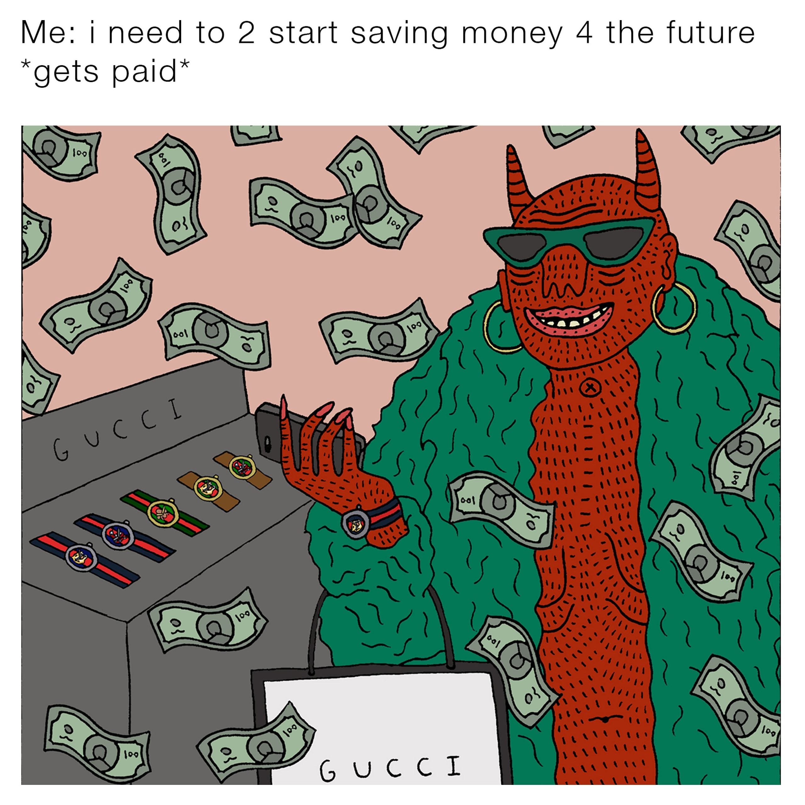 Most hilarious #TFWgucci memes’ campaign | Collater.al