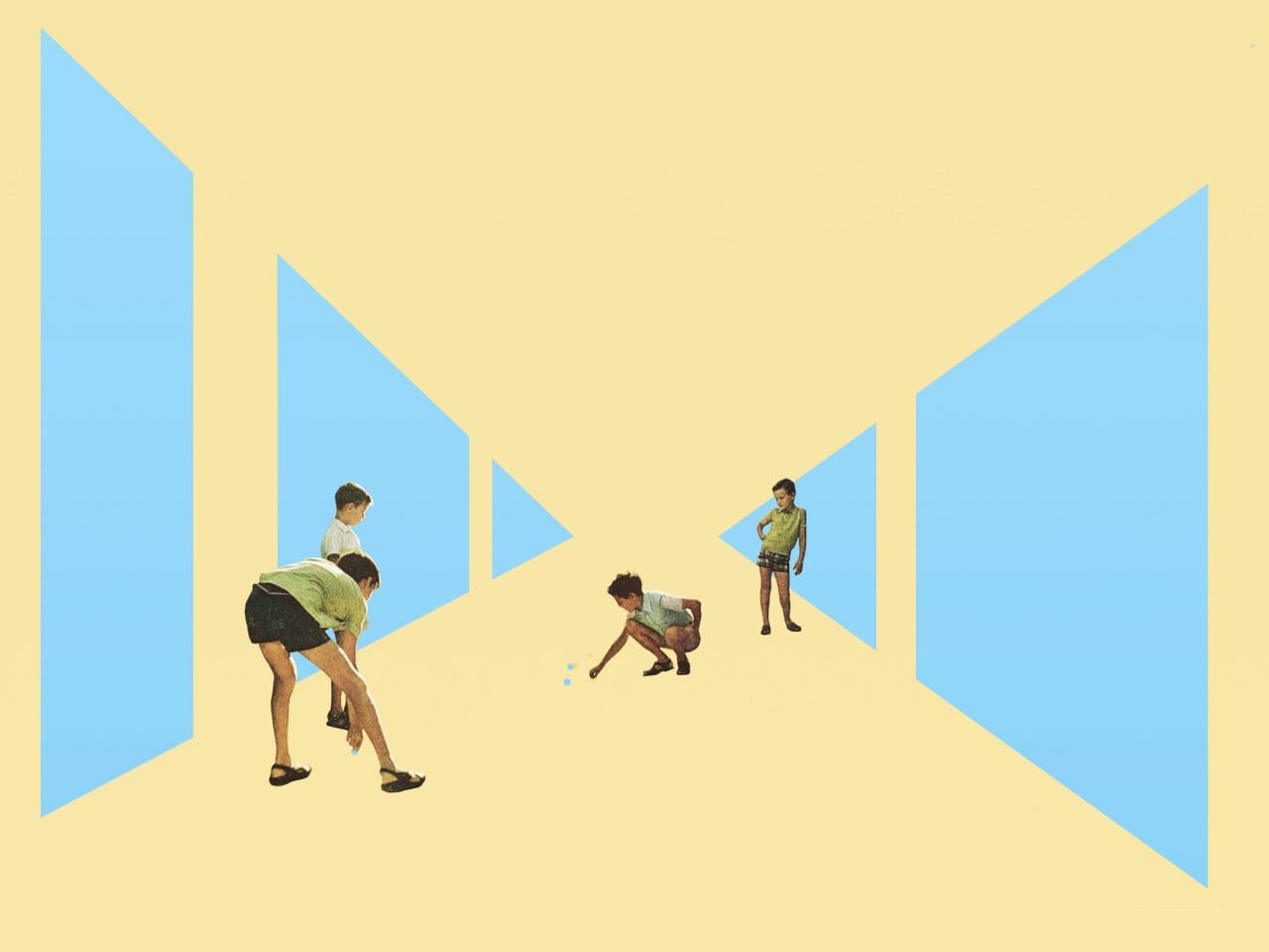 Plan your escape, i collage digitali di David Delruelle | Collater.al