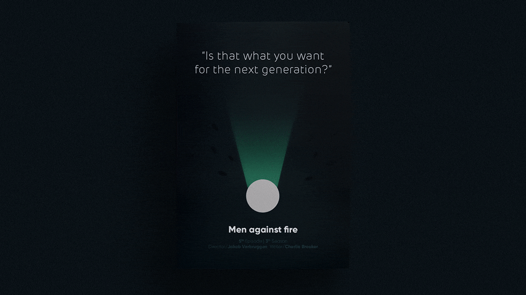 Black Mirror animated posters by Francesco Hashitha Moorthy | Collater.al