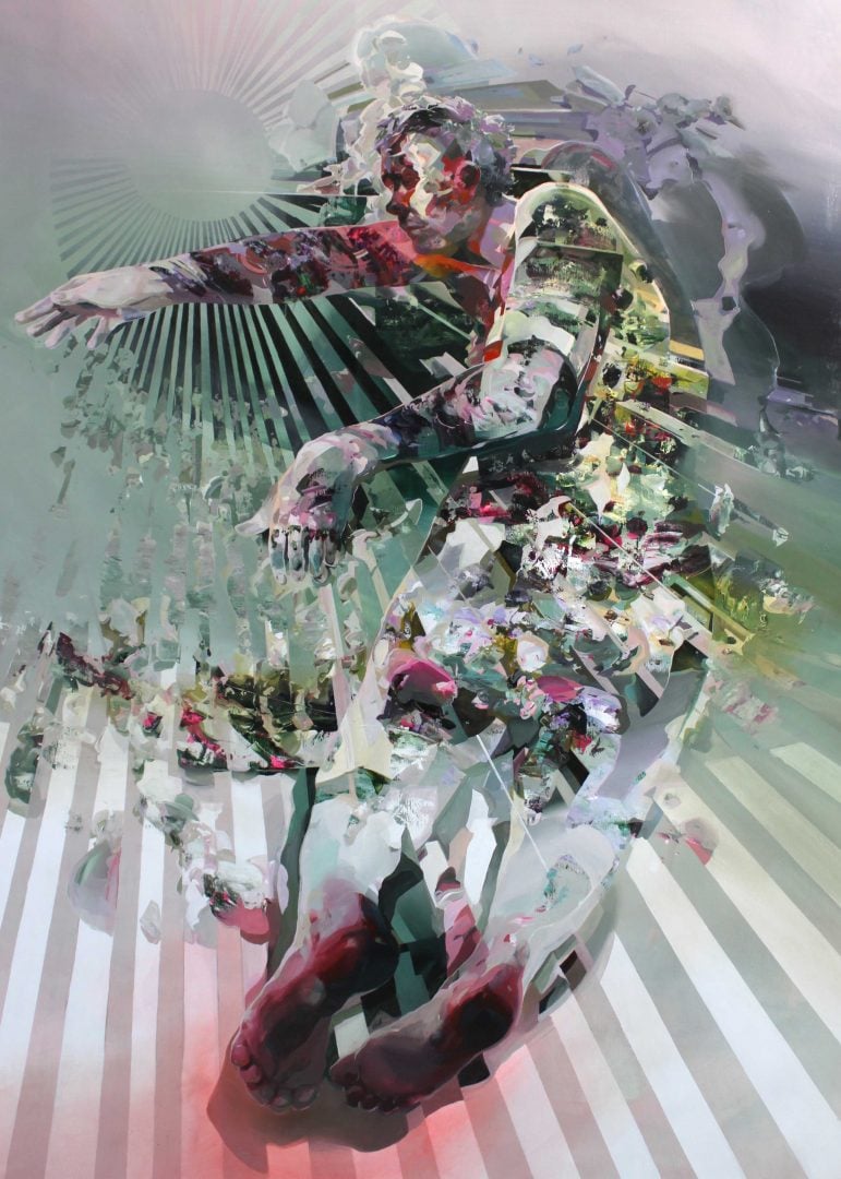 At the border between fine art and urban art with Robert Proch's canvas ...