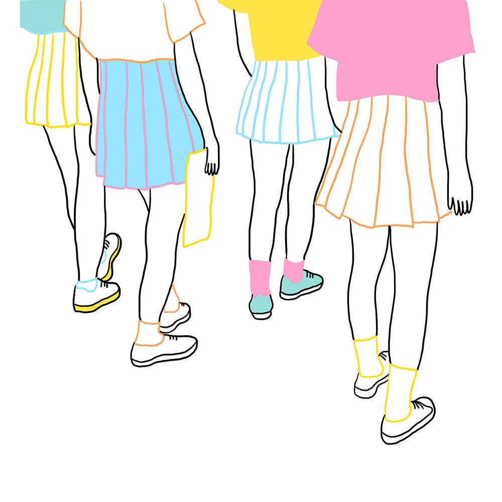 Minimal and simple illustrations by Agathe Sorlet | Collater.al