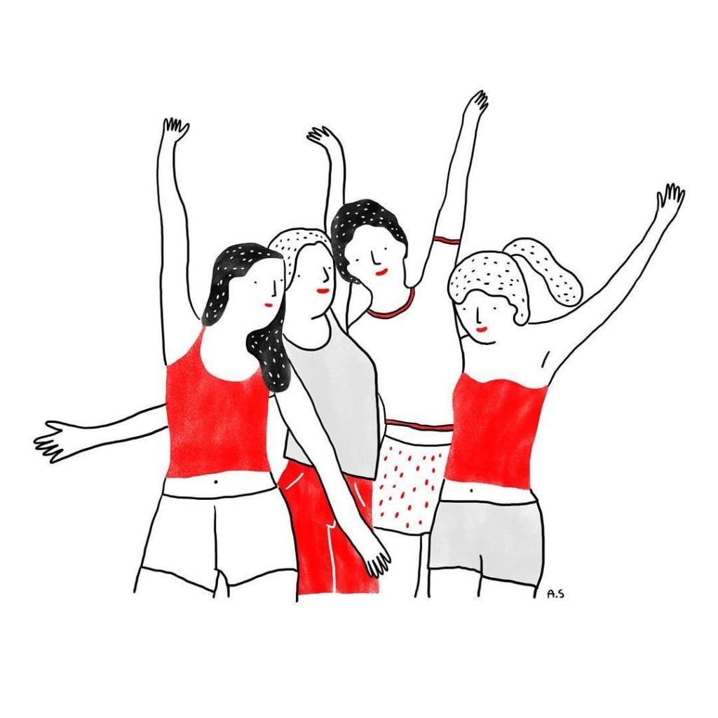 Minimal and simple illustrations by Agathe Sorlet | Collater.al