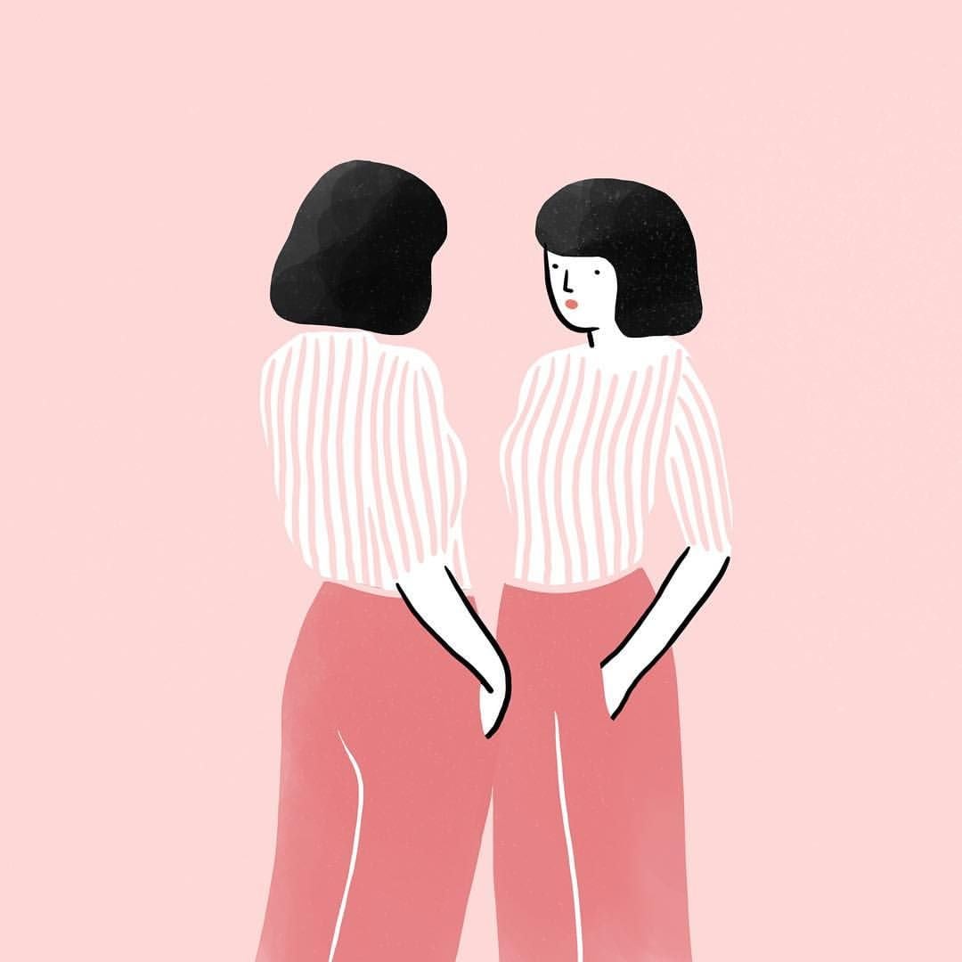 Minimal and simple illustrations by Agathe Sorlet | Collater.al