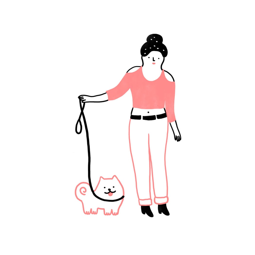 Minimal and simple illustrations by Agathe Sorlet | Collater.al