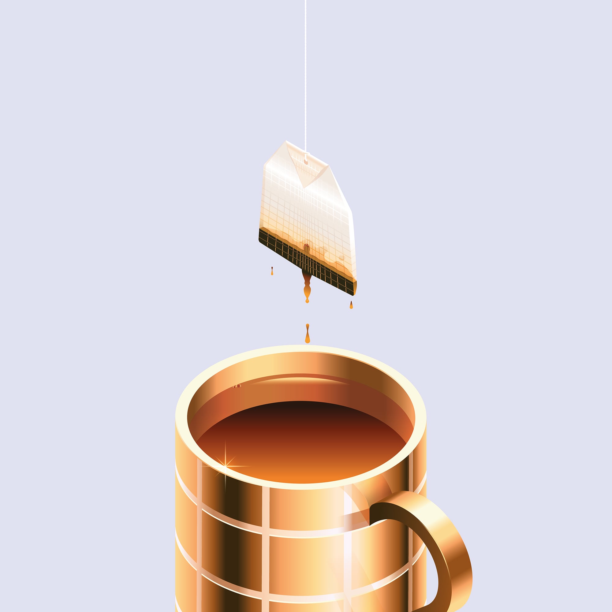 Andrew Nye, in his illustrations food becomes monument | Collater.al