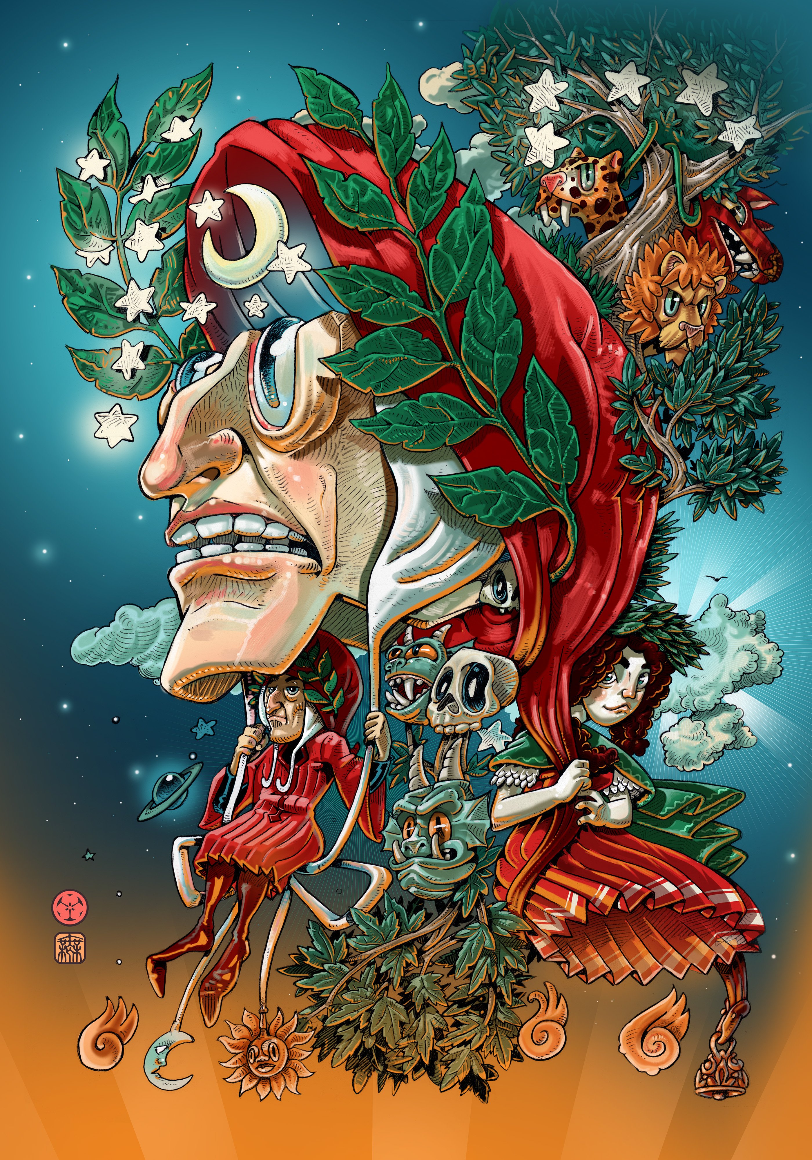 Italian illustration talent: David Sossella's artworks | Collater.al