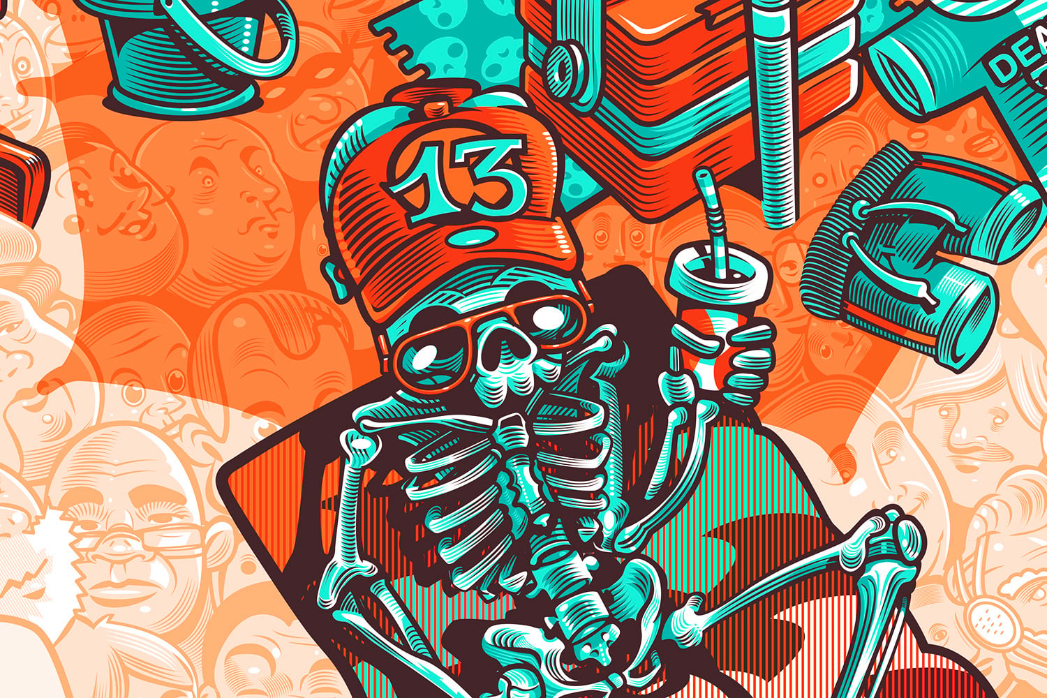 Italian illustration talent: David Sossella's artworks | Collater.al