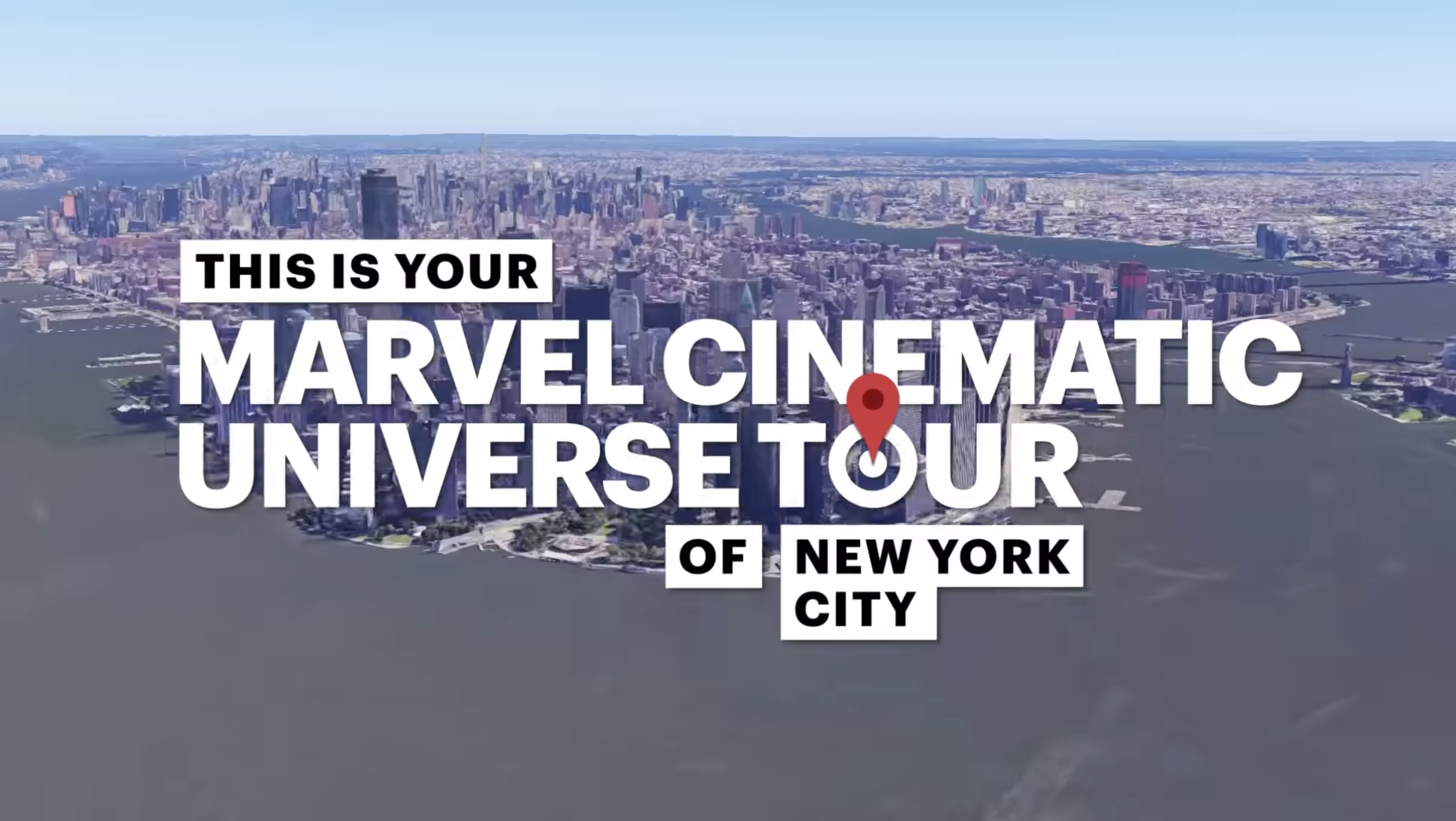 A tour with Marvel superheroes through the streets of New York| Collater.al