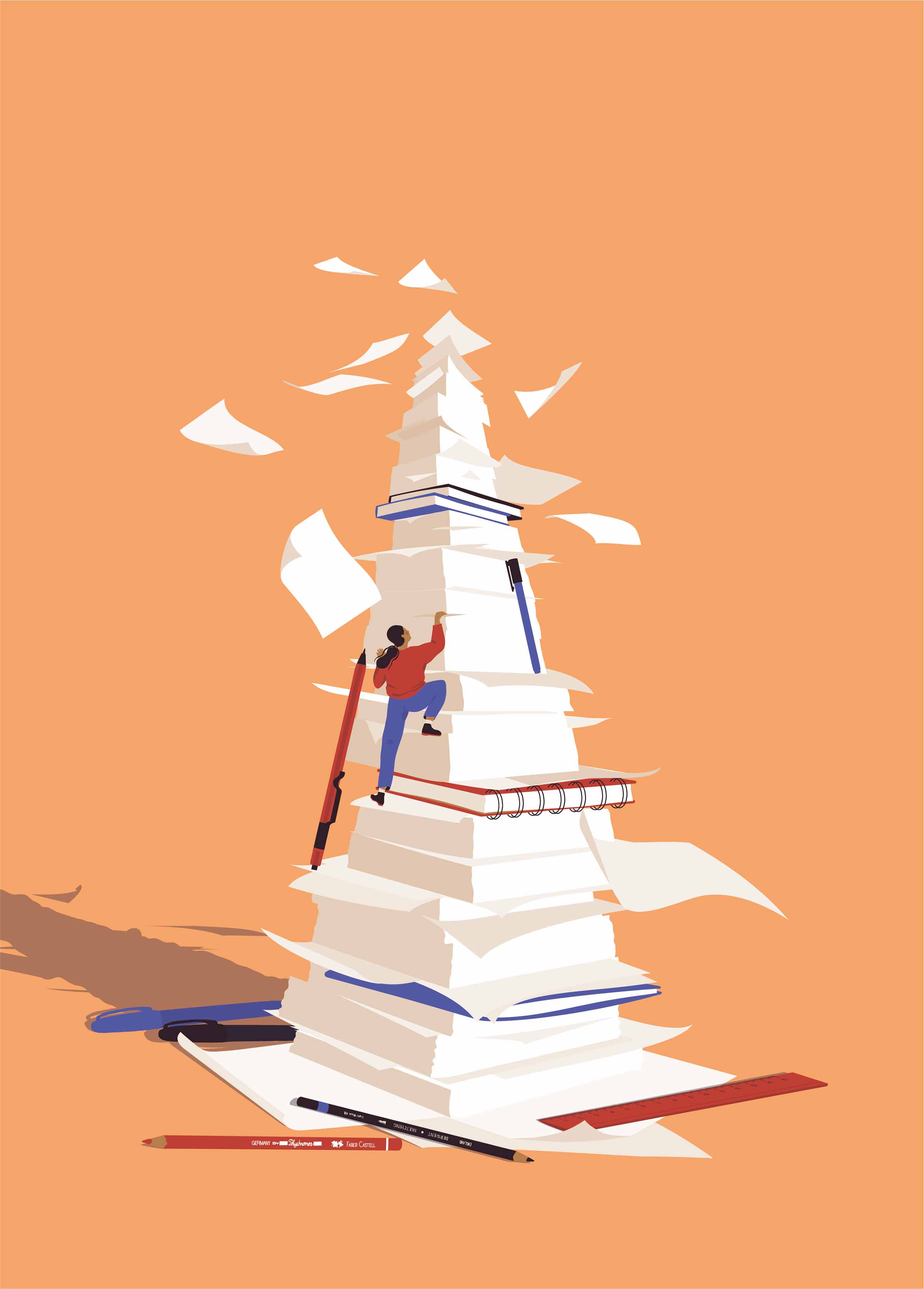 La quotidianità nelle illustrazioni di Alice Mollon | Collater.al
