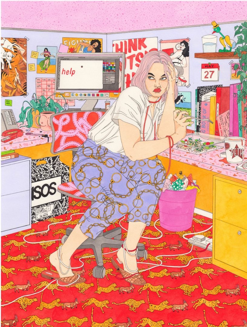 Laura Callaghan illustrates streetstyle evolution | Collater.al