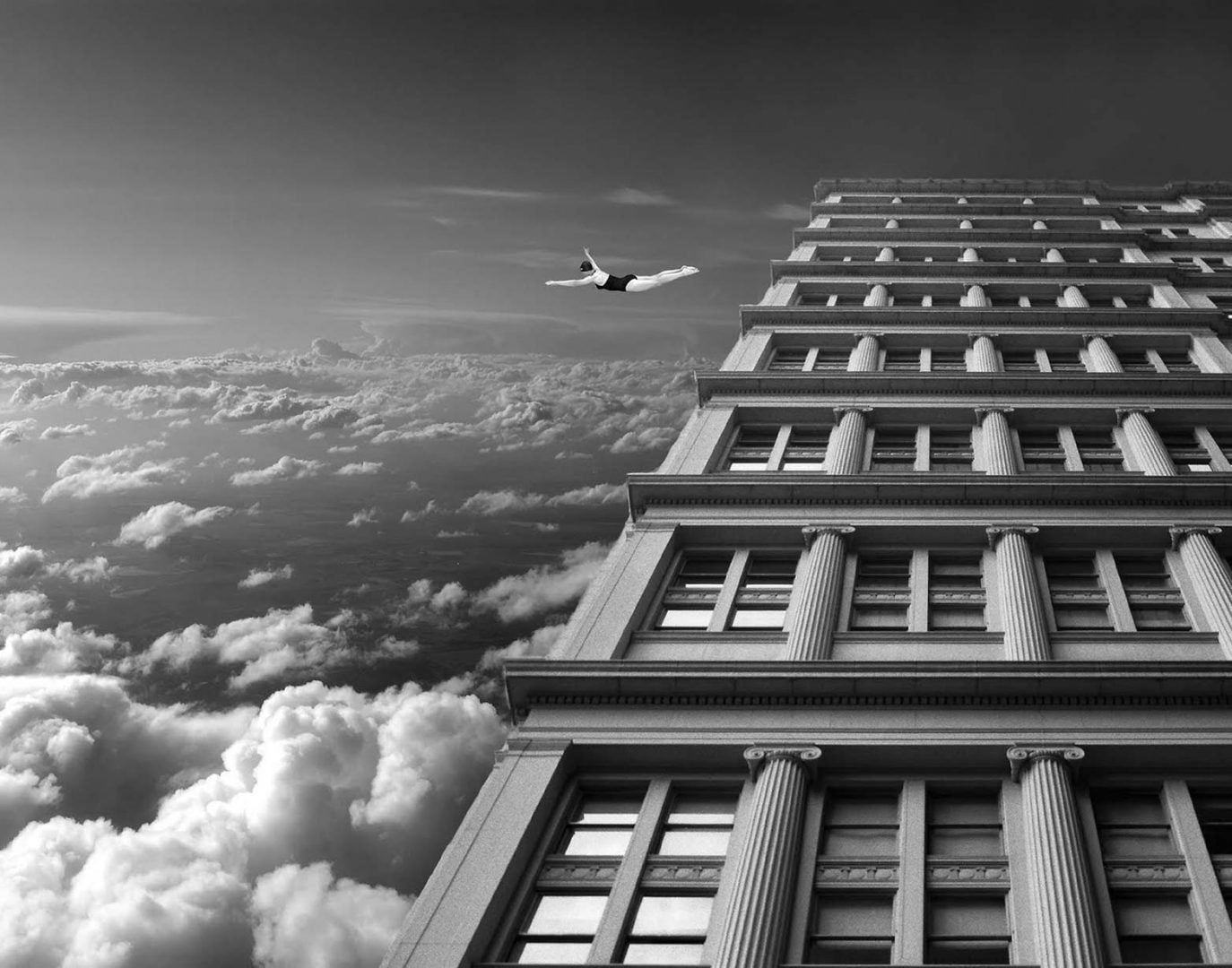 Thomas Barbèy, surreal black and white photomontages | Collater.al