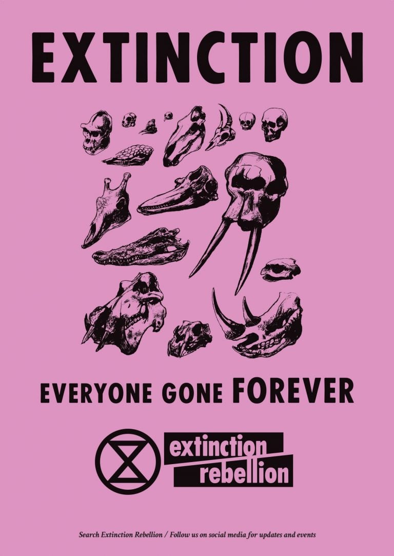 Extinction Rebellion, art against climate change | Collater.al
