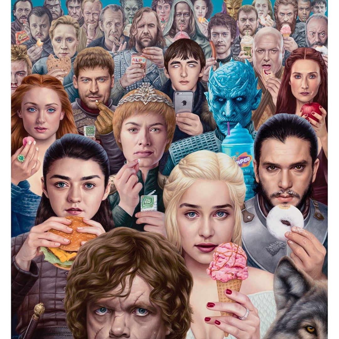 New surreal and pop paintings by Alex Gross | Collater.al