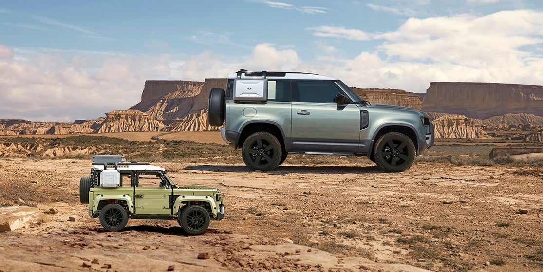 LEGO makes a version of the new Land Rover Defender | Collater.al