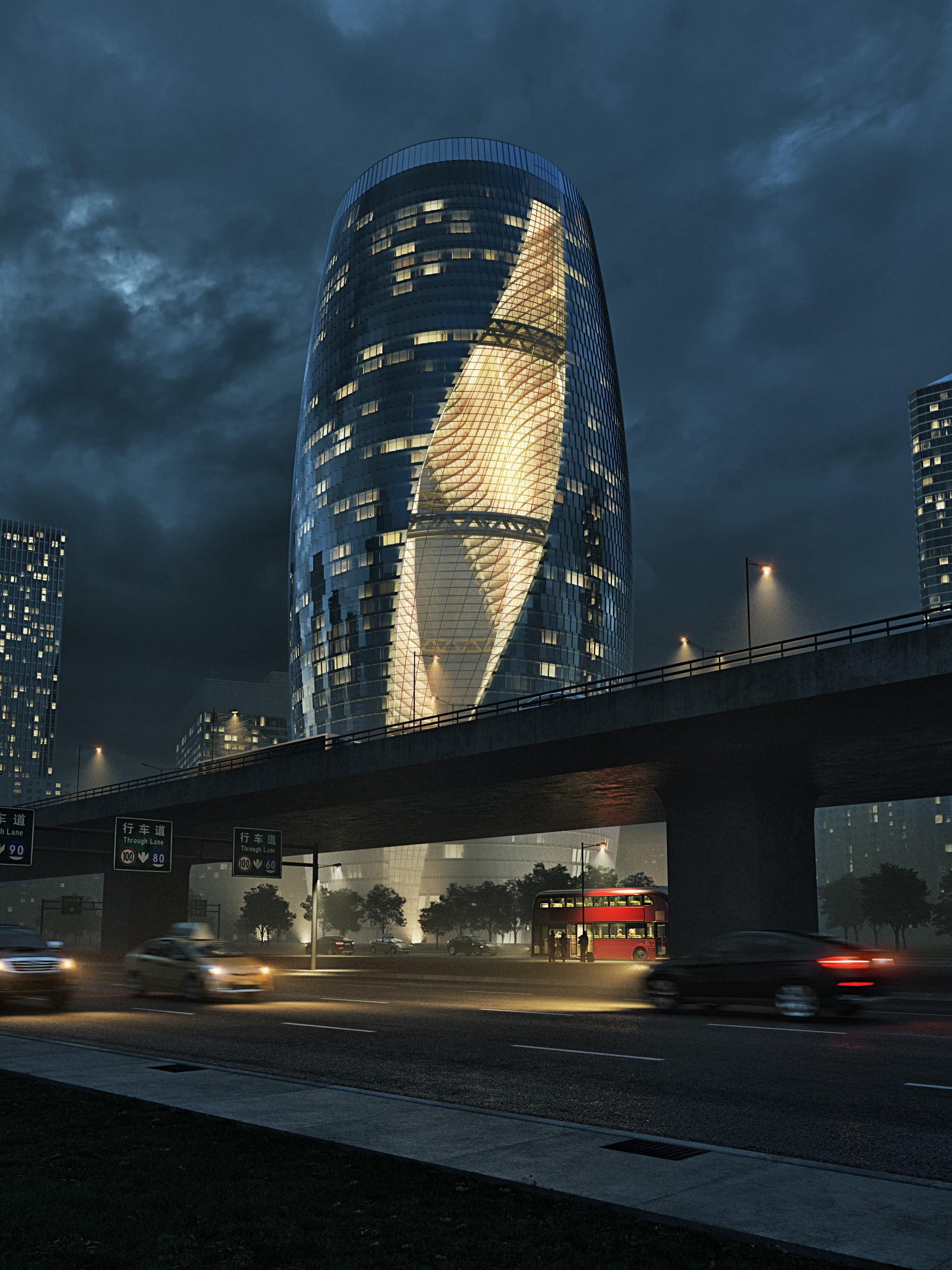 Leeza Soho Tower, il nuovo edificio di Zaha Hadid Architects | Collater.al