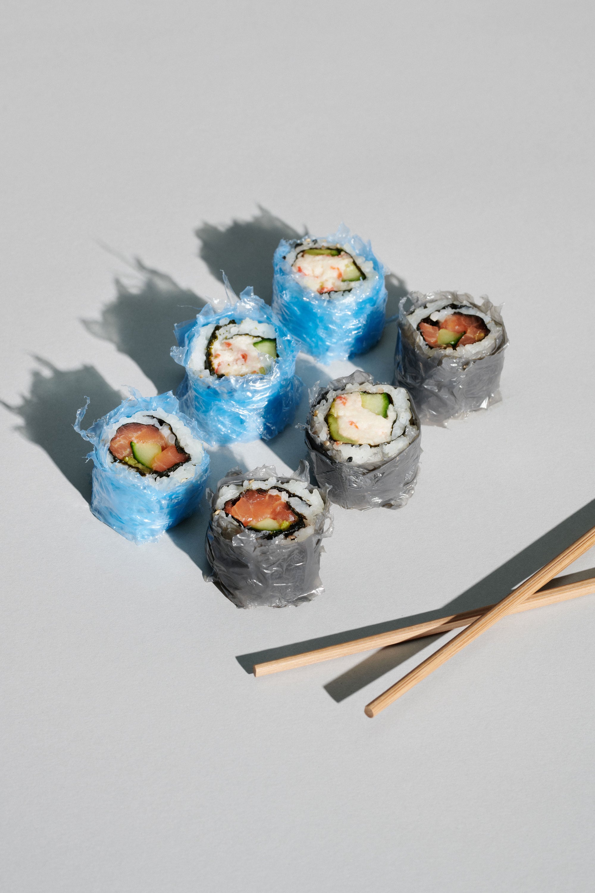 The Microplastic Photo Series, food made of plastic | Collater.al