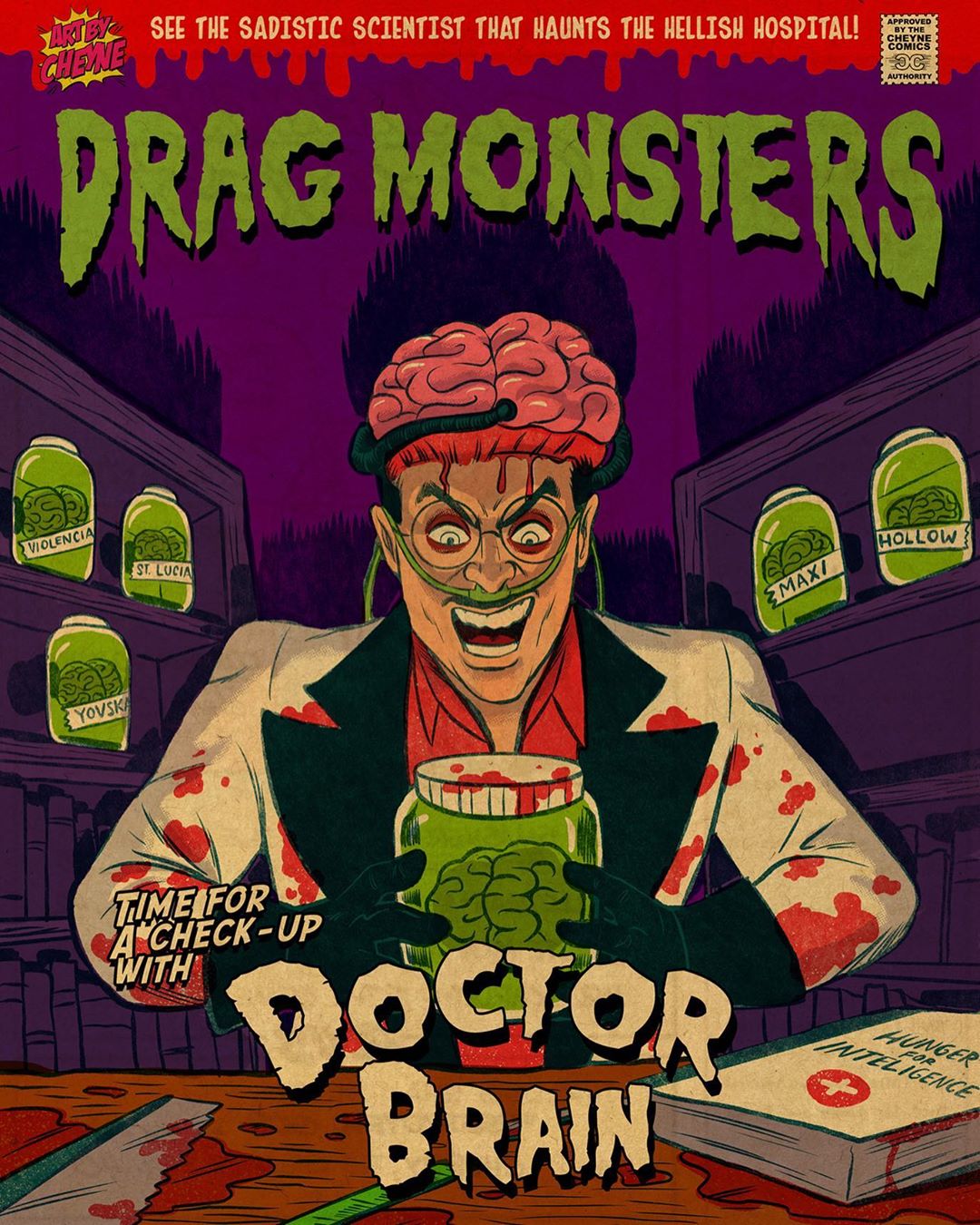 Cheyne Gallard, between superheroes and drag queens | Collater.al