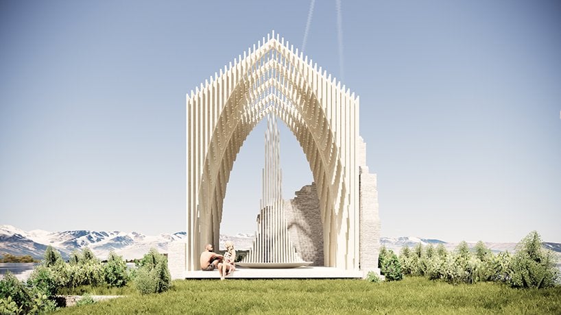 Salt Chapel, the pavilion that seems to be made of salt | Collater.al