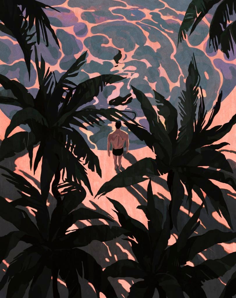 The delicate atmospheres of Hokyoung Kim's illustrations | Collater.al