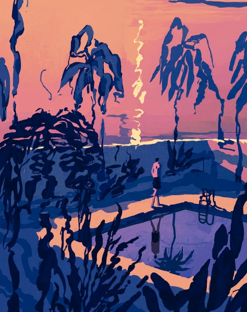 The delicate atmospheres of Hokyoung Kim's illustrations | Collater.al