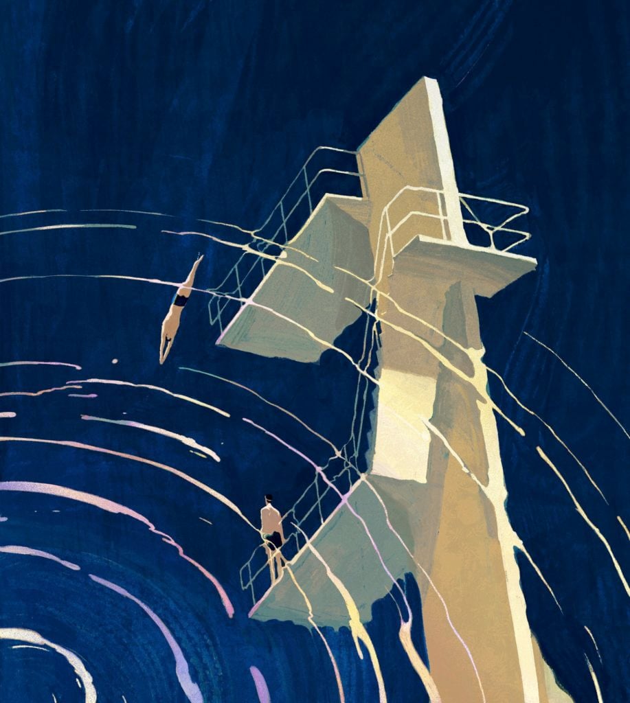 The delicate atmospheres of Hokyoung Kim's illustrations | Collater.al