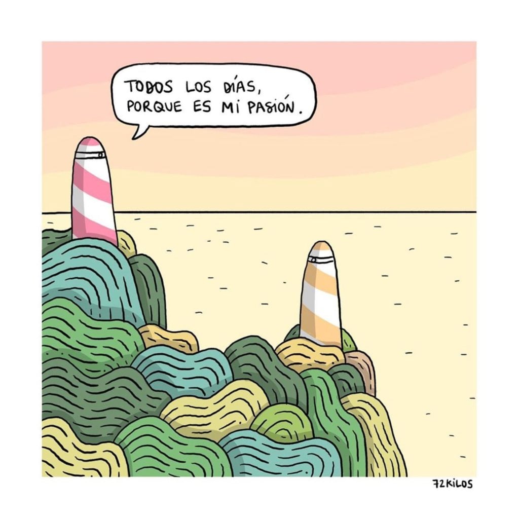 72kilos, le illustrazioni di Óscar Alonso | Collater.al
