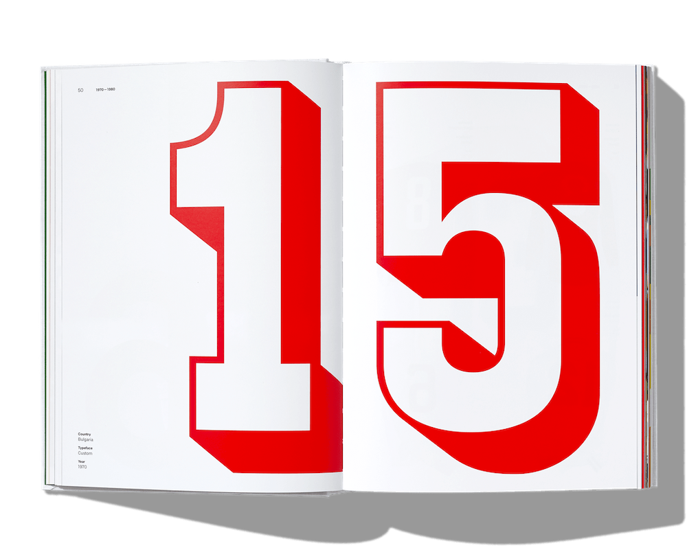 "Football type" the collection of soccer shirt fonts | Collater.al