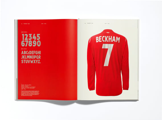 "Football type" the collection of soccer shirt fonts | Collater.al