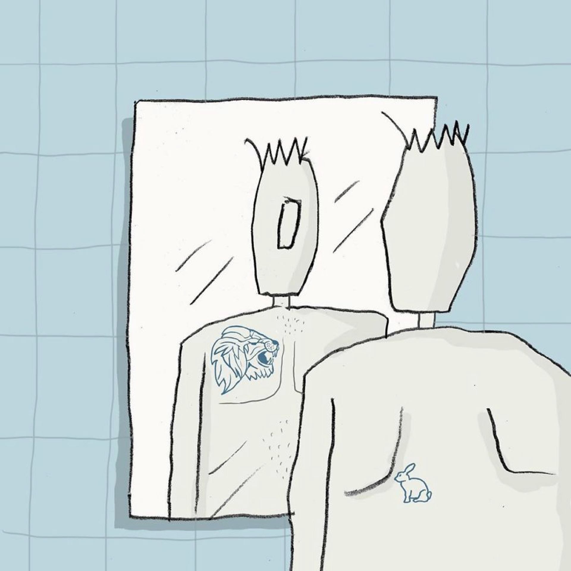 Feelings and moods in Yuval Robichek's illustration | Collater.al