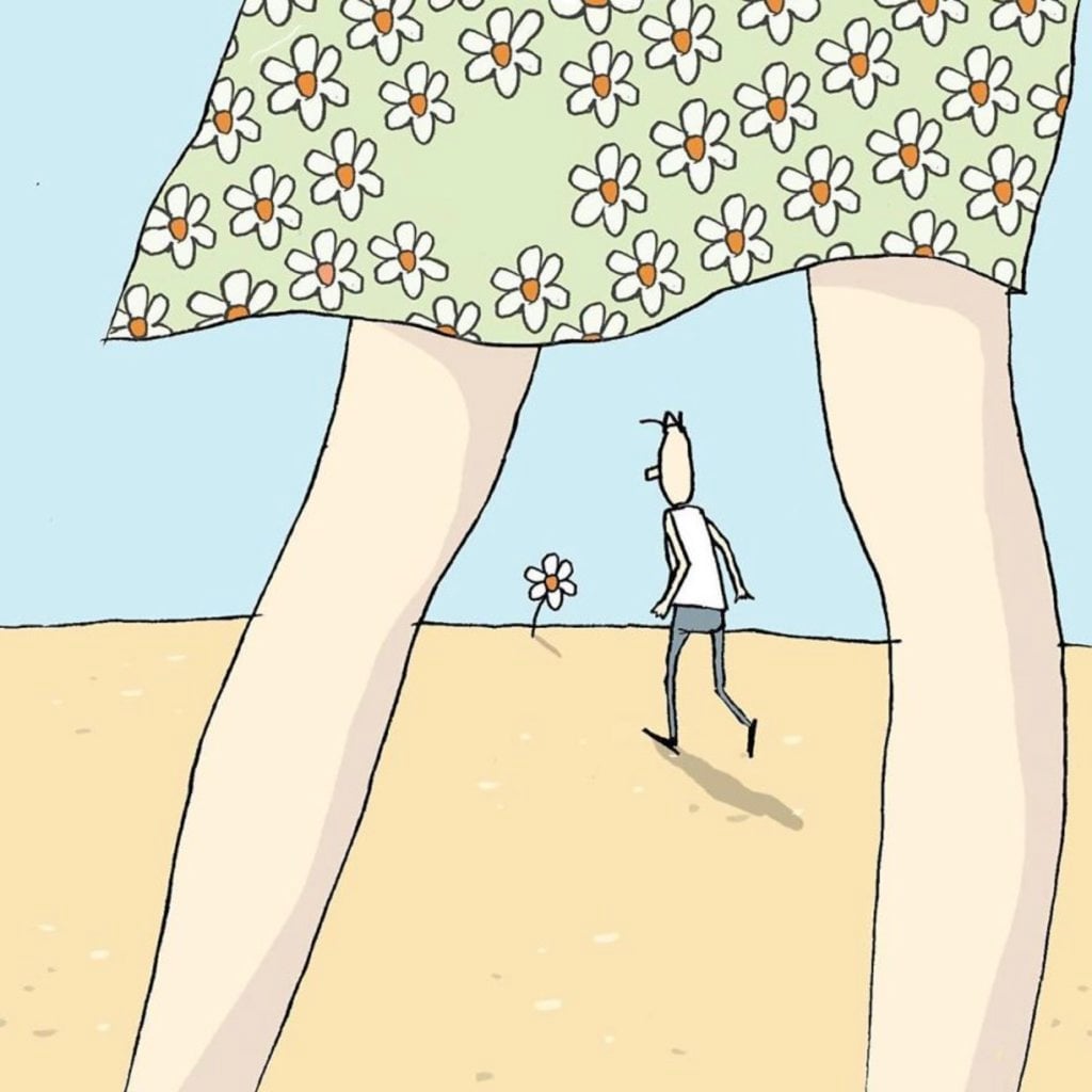 Feelings and moods in Yuval Robichek's illustration | Collater.al