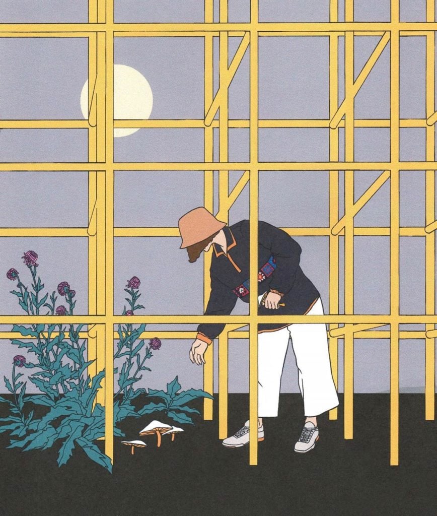Manshen Lo and her surreal and static illustrations | Collater.al