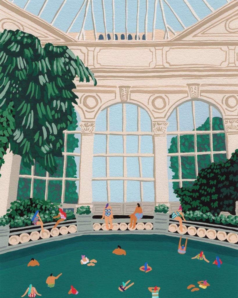 It' always summer in Joanne Ho's paintings | Collater.al