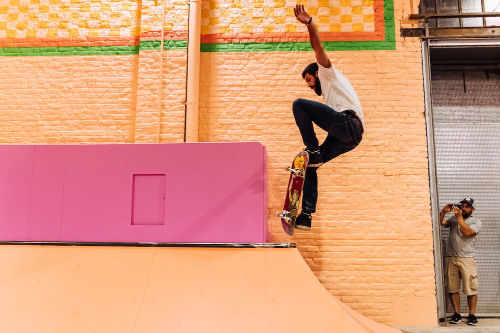 The colorful skatepark designed by Yinka Ilori in Lille | Collater.al