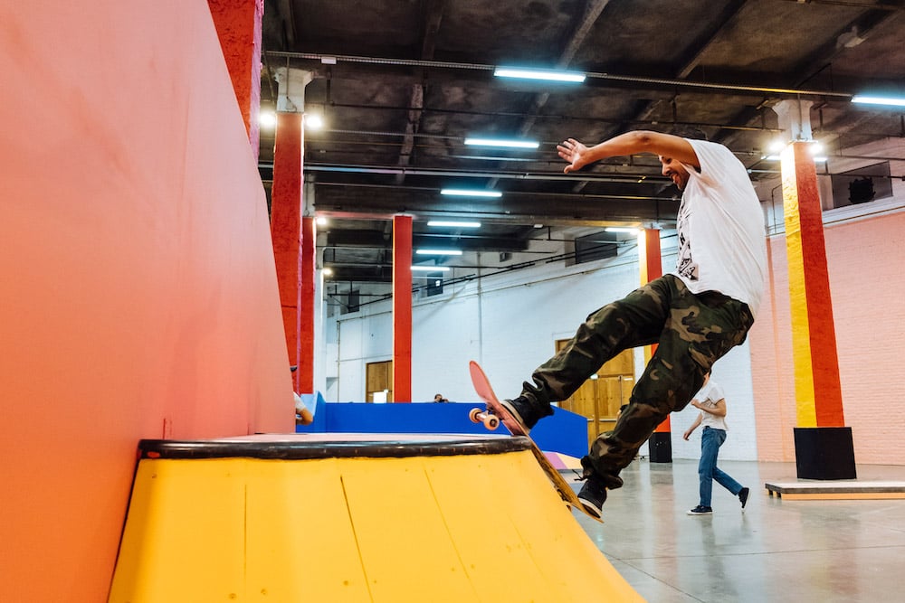 The colorful skatepark designed by Yinka Ilori in Lille | Collater.al