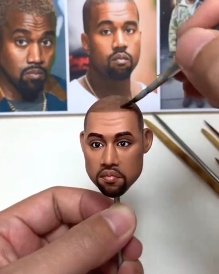 From Kanye West to Ronaldo, Silves.Terdong’s clay sculptures | Collater.al