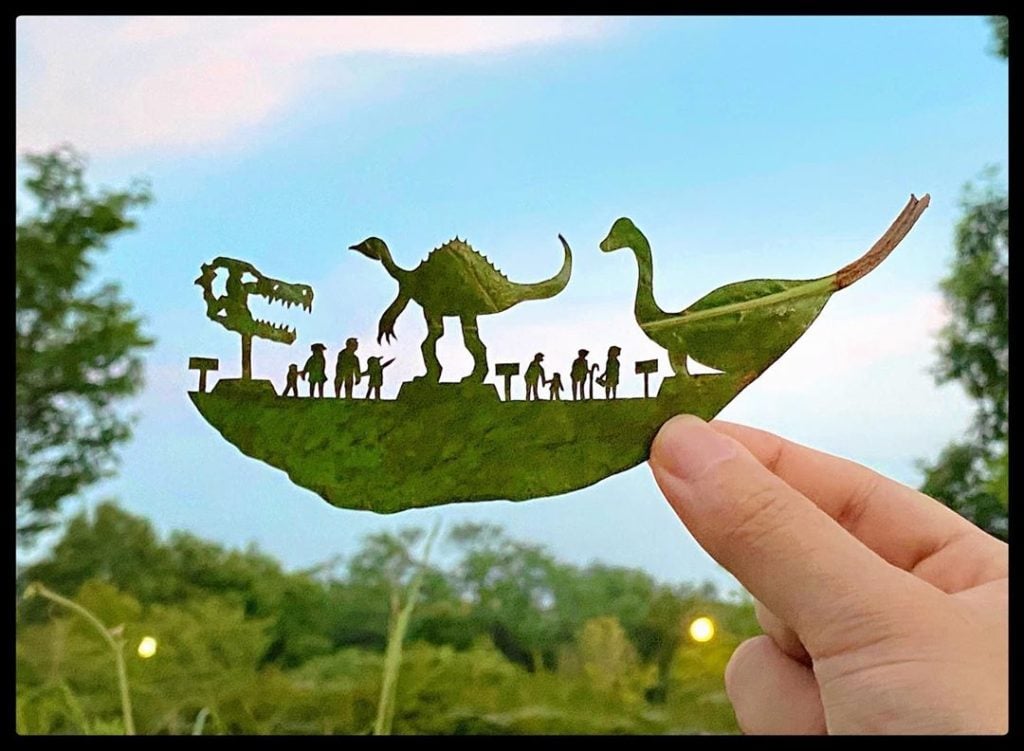 Lito Leaf, from a leaf to a work of art | Collater.al
