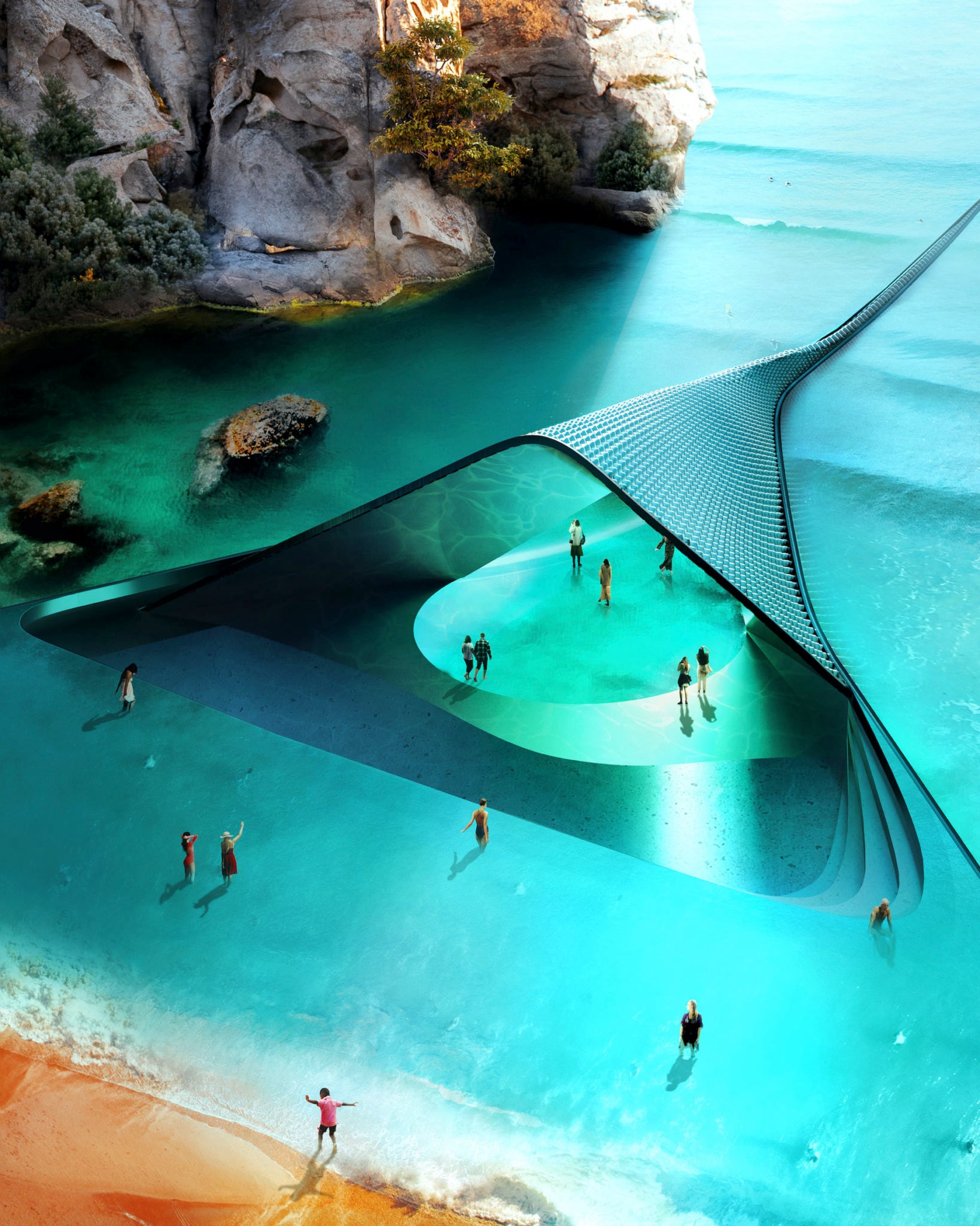 Ocean Gate, an observatory between beach and ocean | Collater.al
