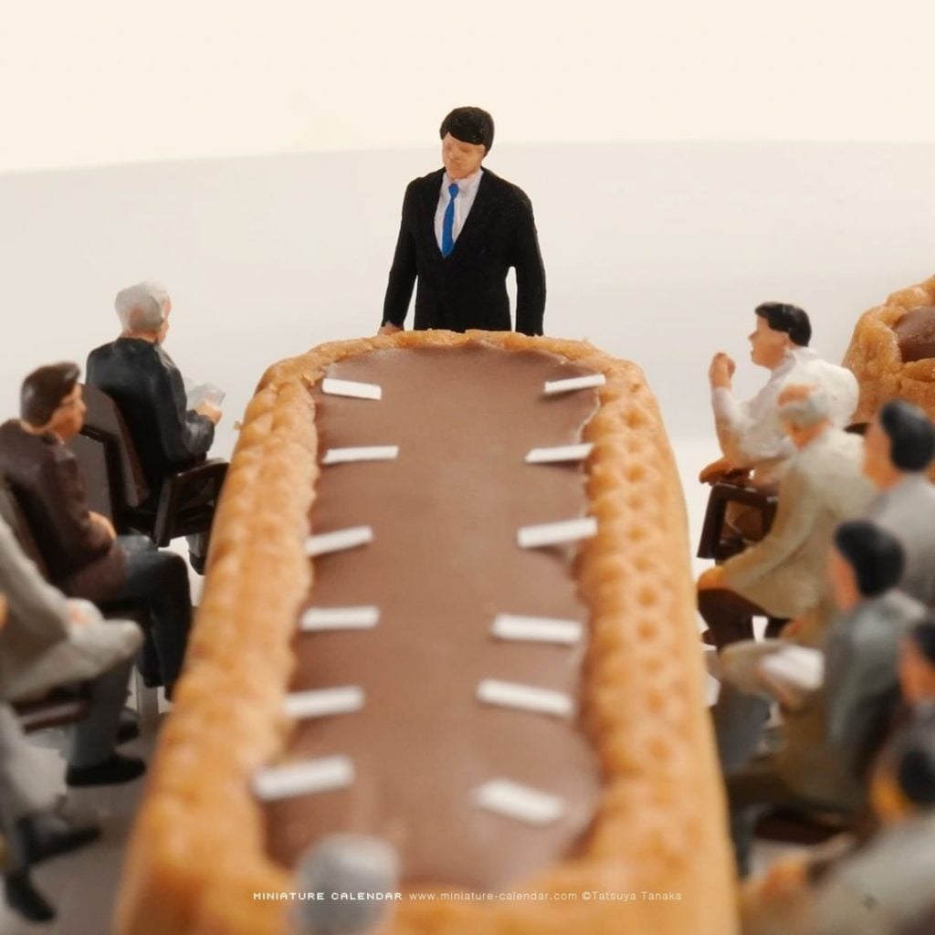 MINIATURE CALENDAR e i diorami di Tatsuya Tanaka | Collater.al