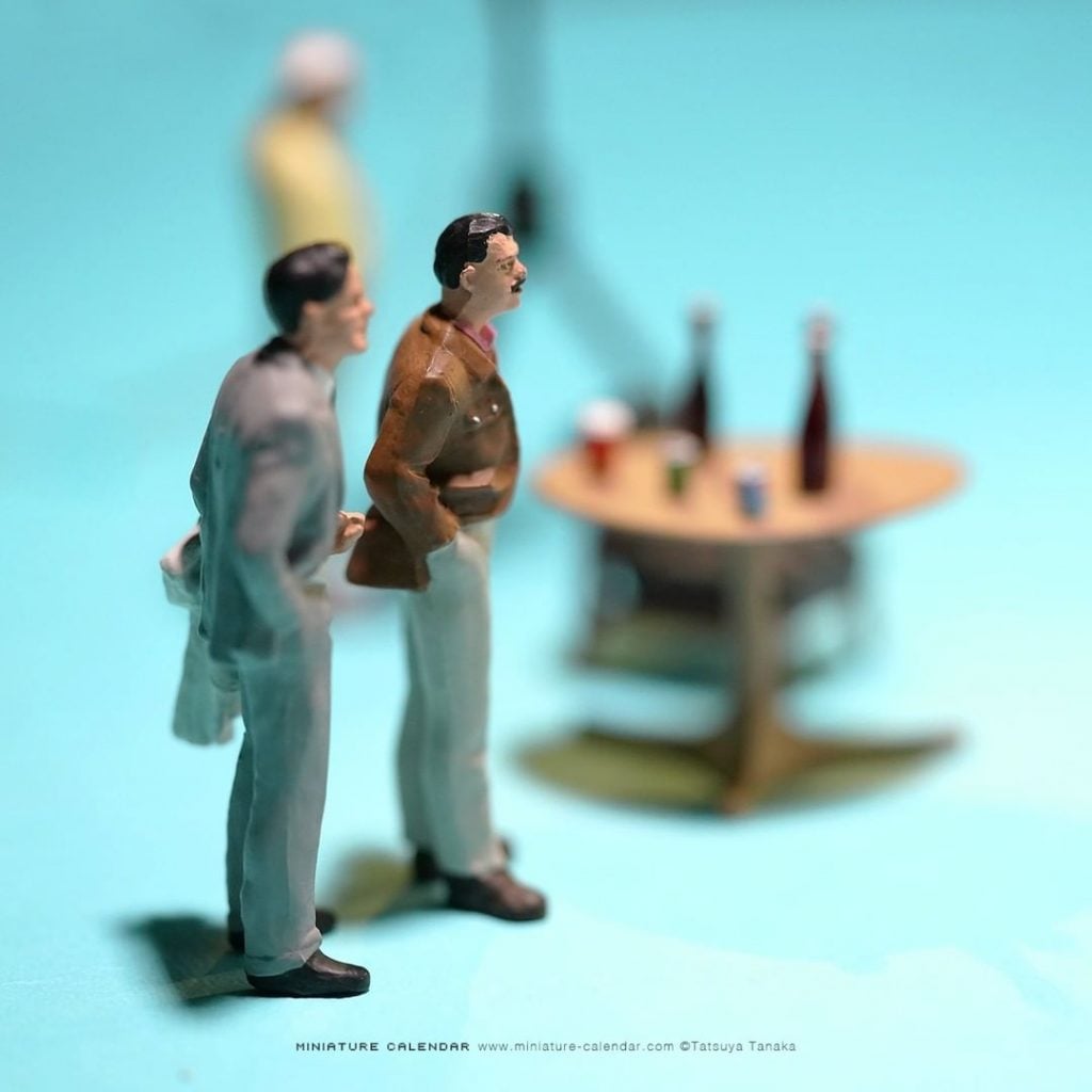 MINIATURE CALENDAR and dioramas by Tatsuya Tanaka | Collater.al