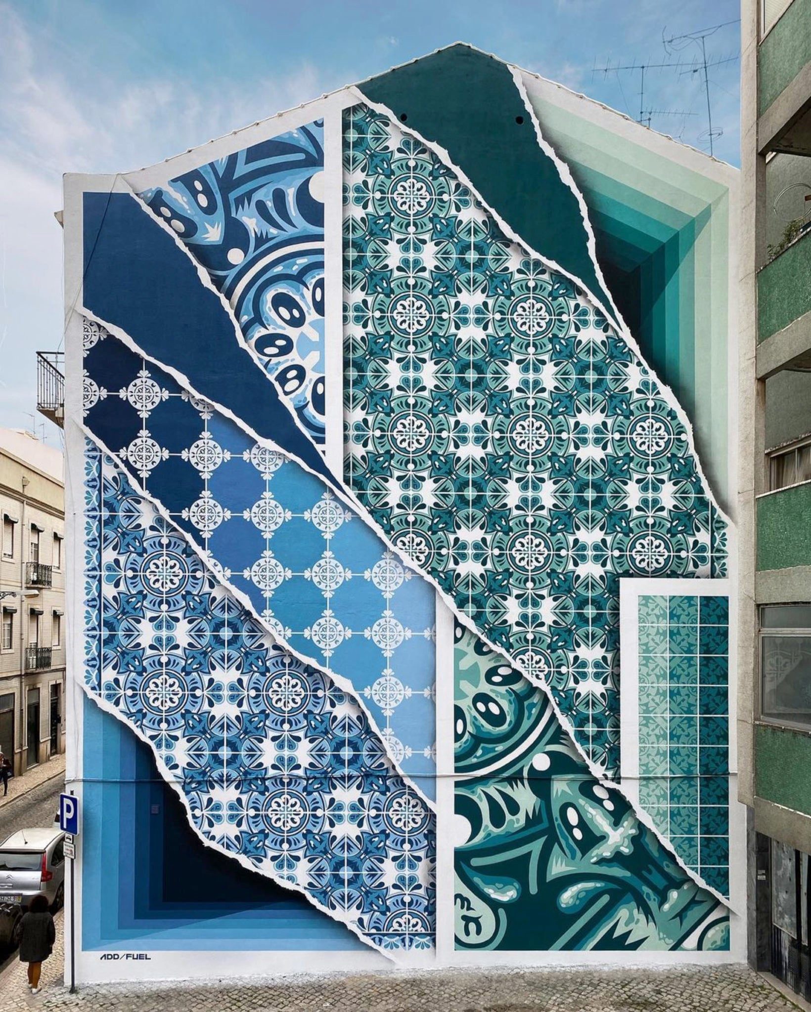 Add Fuel transforms azulejos into murals | Collater.al