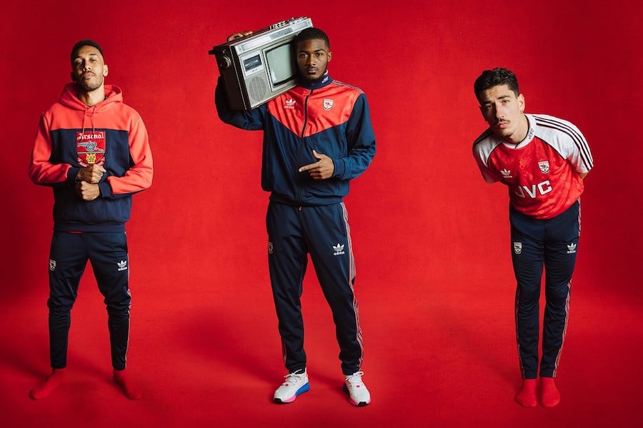 adidas Orginals celebrates Arsenal with a retro capsule | Collater.al